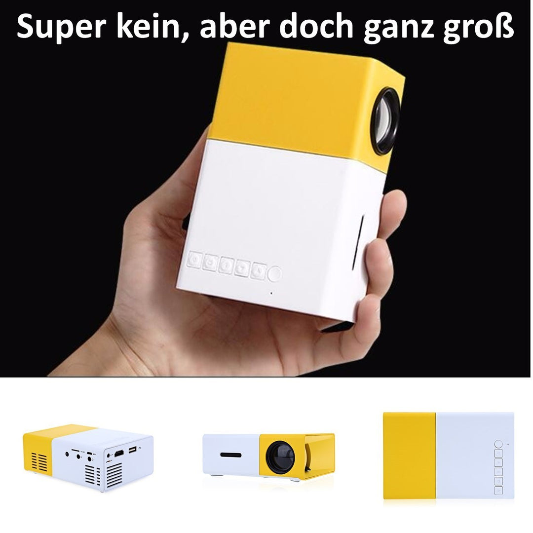 BEAMS™ Mini-Beamer - inklusive deutschem Handbuch | 40% RABATT – Ocerar